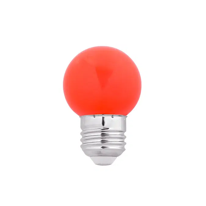 BIM objects - Free download! Bulb G45 RED E27 1W LED | BIMobject