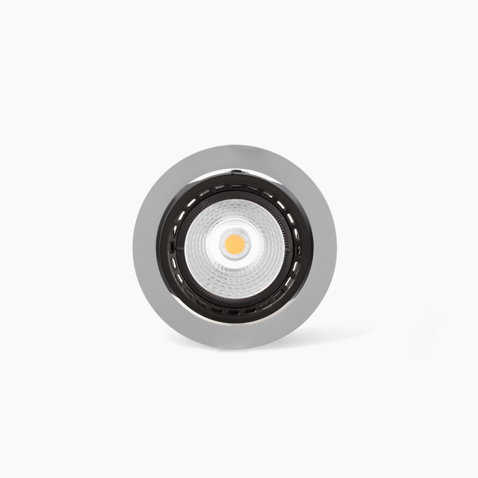 BIM objects - Free download! MINI-OPTIC Grey downlight LED 12/18W 4000K ...