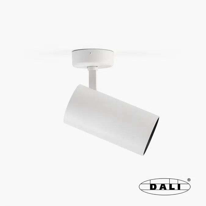 BIM objects - Free download! FOST SURFACE White projector Ø90 42W 23 ...