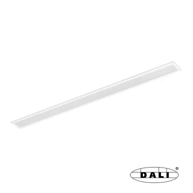 BIM objects - Free download! VIA White recessed DALI 56CM 24W 4000K ...