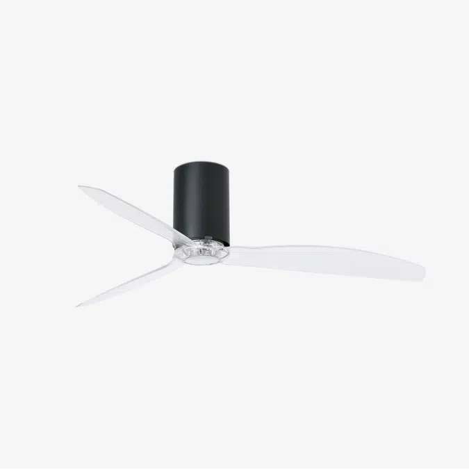 BIM objects - Free download! MINI TUBE FAN Matt black/transparent FAN M ...