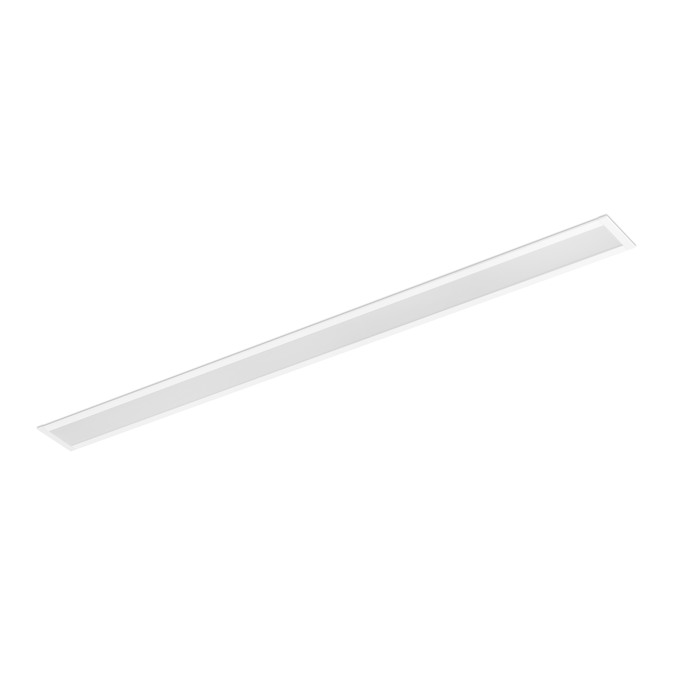 BIM objects - Free download! VIA White recessed 112cm 48W 3000K | BIMobject