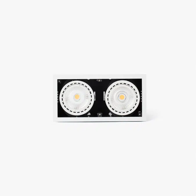 BIM objects - Free download! MINI COLIN-2 White recessed CRI95 36-50W ...
