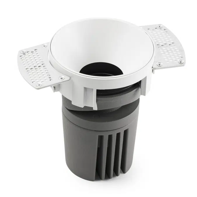 BIM objects - Free download! DEEP78 Downlight round white 60° 2700K ...