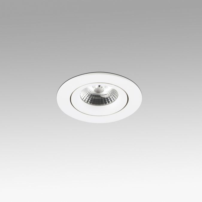 BIM objects - Free download! NAIS White orientable recessed | BIMobject