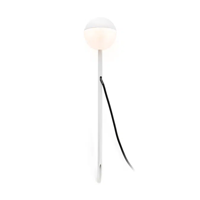 BIM objects - Free download! PICCOLA White spike lamp | BIMobject