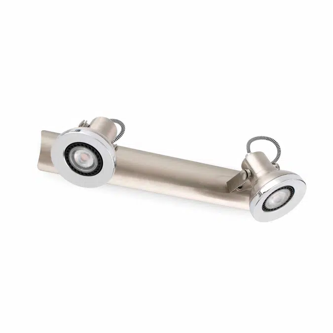 BIM objects - Free download! RING 2L Matt nickel wall lamp | BIMobject