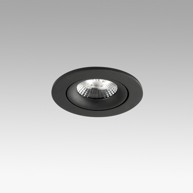 BIM objects - Free download! NAIS Black orientable recessed | BIMobject