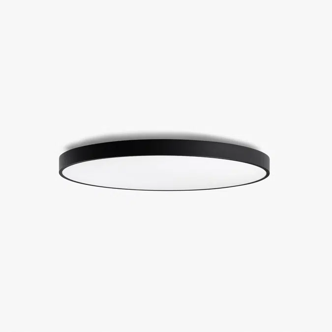BIM objects - Free download! DOMIO black surface Ø800 78W opal 3000K ...
