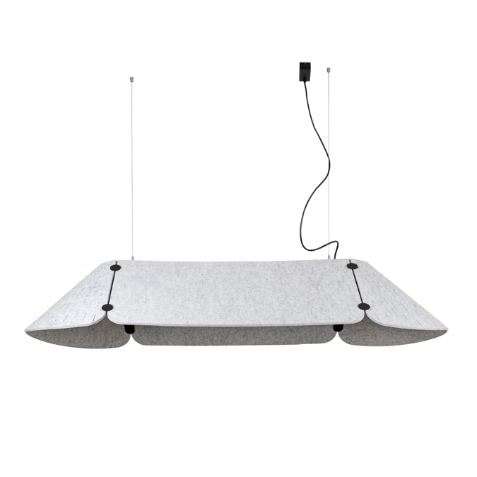 BIM objects - Free download! FONOVIA Grey pendant lamp 50W 4000K ...