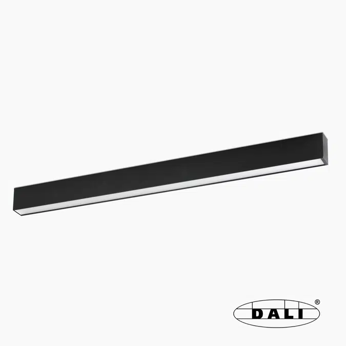 BIM objects - Free download! VIA EVO surface 1130 51-21W 4000K black ...
