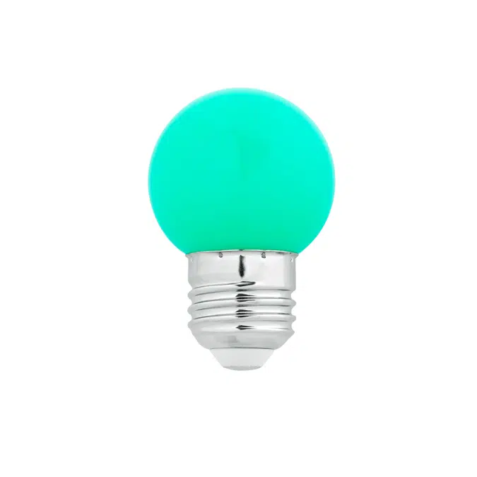 BIM objects - Free download! Bulb G45 GREEN E27 1W LED | BIMobject