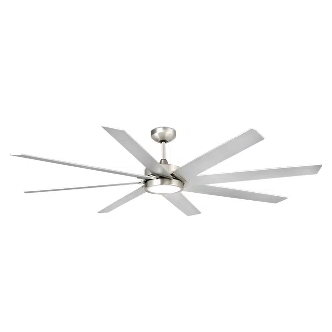 BIM objects - Free download! CENTURY XL LED Matt nickel fan DC SMART ...