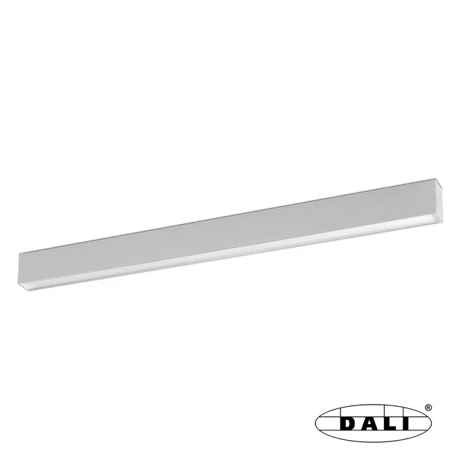 BIM objects - Free download! VIA Grey surface DALI 112CM 48W 3000K ...