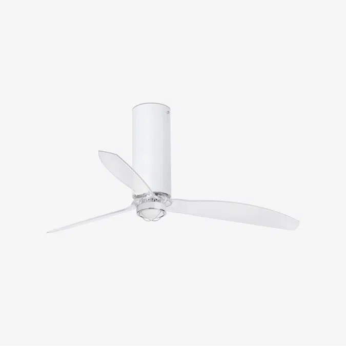 BIM objects - Free download! TUBE FAN M LED Shiny white/transparent FAN ...
