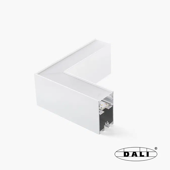 BIM objects - Free download! VIA L Surface 3000K 700mA white DALI ...