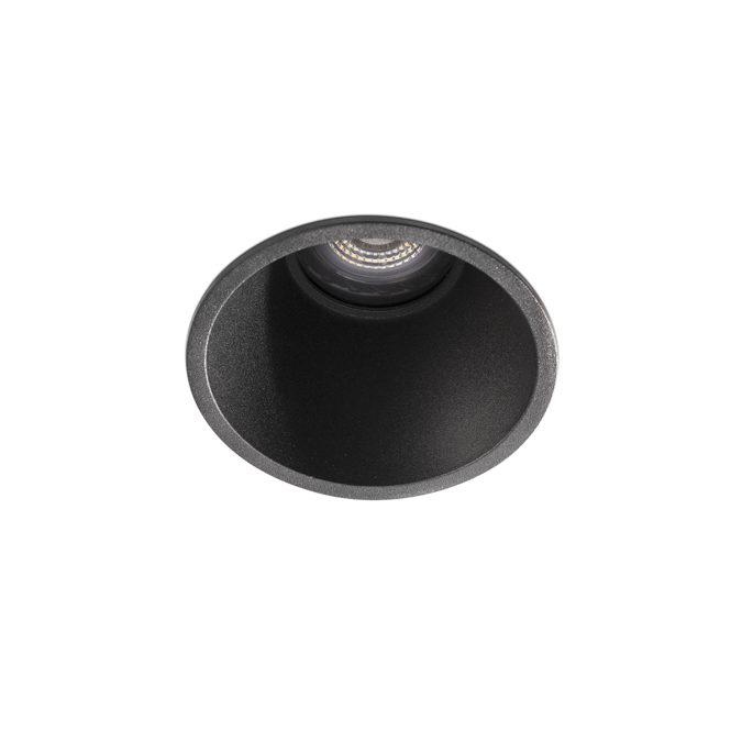 BIM objects - Free download! FRESH Black downlight GU10 IP65 | BIMobject