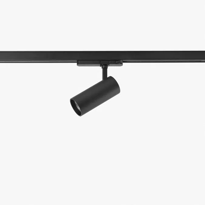 BIM objects - Free download! FOST TRACK black projector Ø70 43W 36 ...