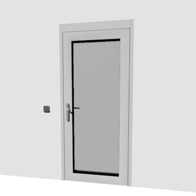 BIM objects - Free download! Secure front door for families | BIMobject