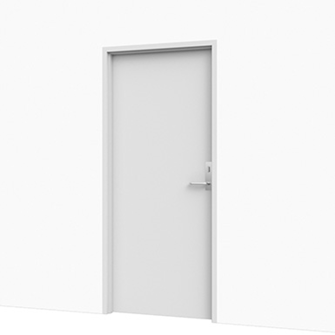 BIM objects - Free download! Toilet Door | BIMobject
