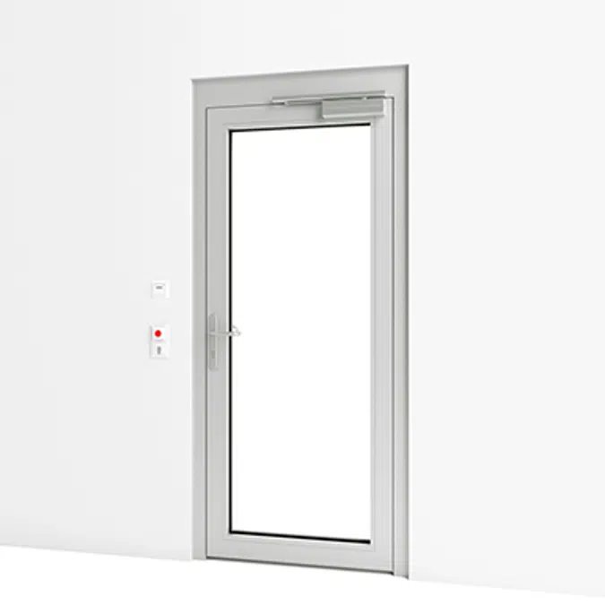 BIM objects - Free download! Entrance Door High Security w/ Escape ...