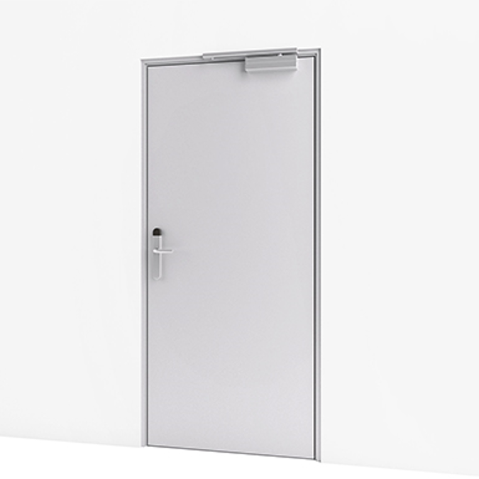 Об'єкти BIM – скачати безкоштовно! Internal Door w/ Wireless Card ...