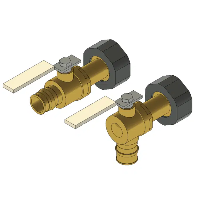 BIM object - 無料でダウンロードができます。 ProPEX Lead-Free (LF) Brass Water Meter ...