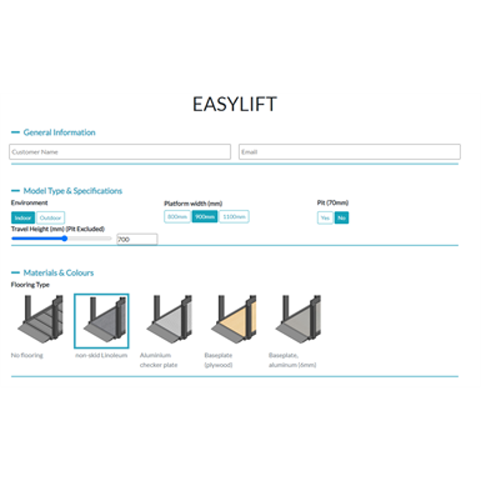 BIM objects - Free download! LPC - Liftup Product Configurator - design ...