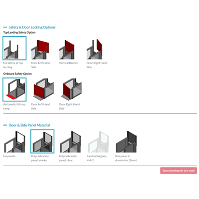 BIM objects - Free download! LPC - Liftup Product Configurator - design ...