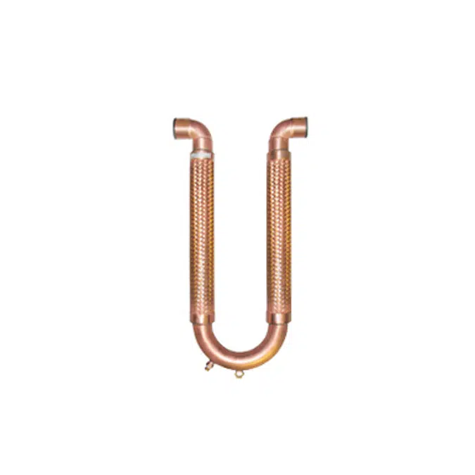 BIM objects - Free download! Metraloop® Flexible Expansion Loop Sweat Ends Copper Fittings ...