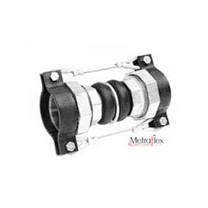 BIM objects - Free download! DoubleSphere Unions - Rubber Expansion ...