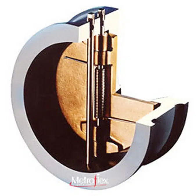 BIM objects - Free download! Split Disk Wafer Style Check Valves ...