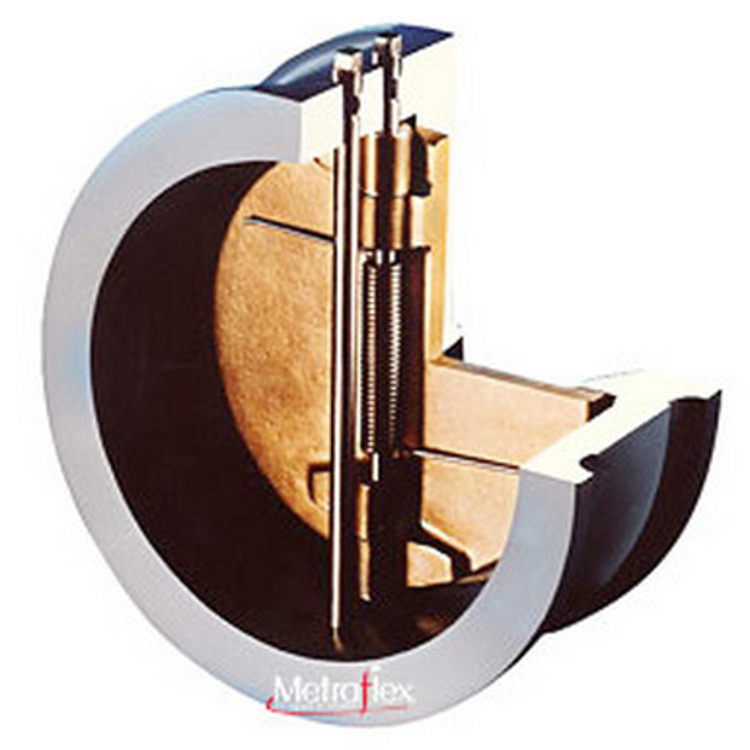 BIM objects - Free download! Split Disk Wafer Style Check Valves ...