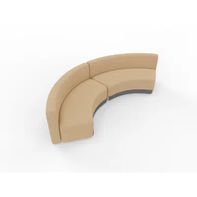 Circular Sofa Revit | Baci Living Room