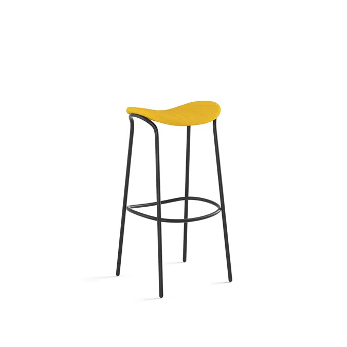 BIM objects - Free download! Funda Bar Stool | BIMobject