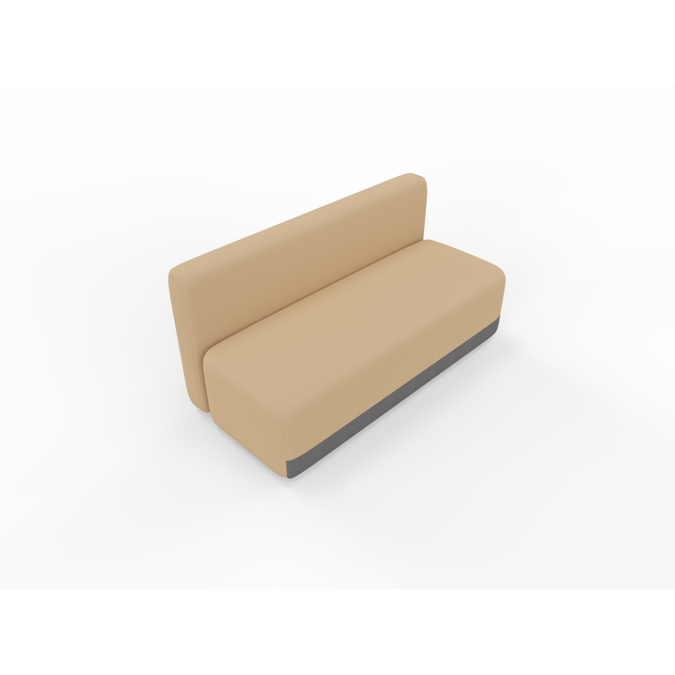 BIM objects - Free download! Season Sofa - Module A straight | BIMobject