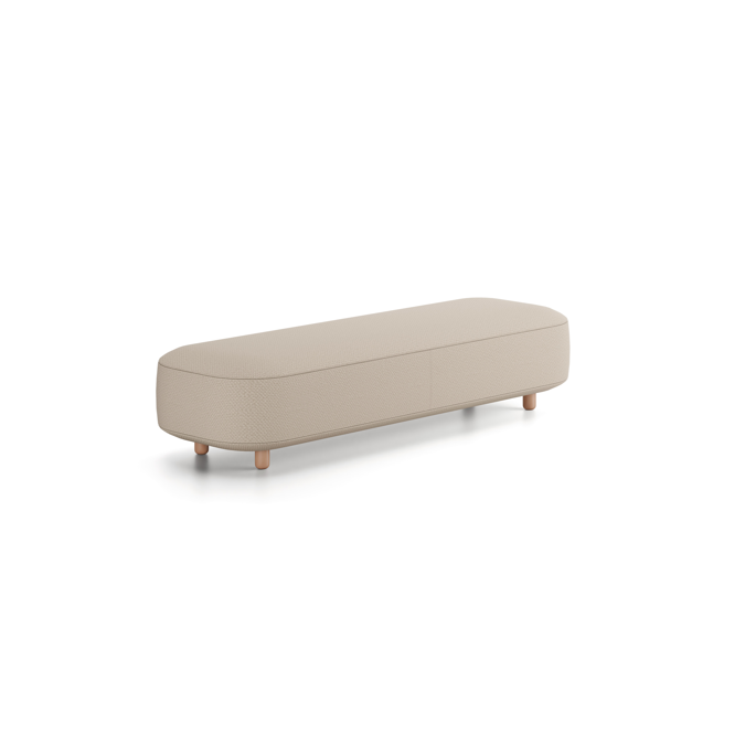 BIM objects - Free download! Common Bench 180L | BIMobject