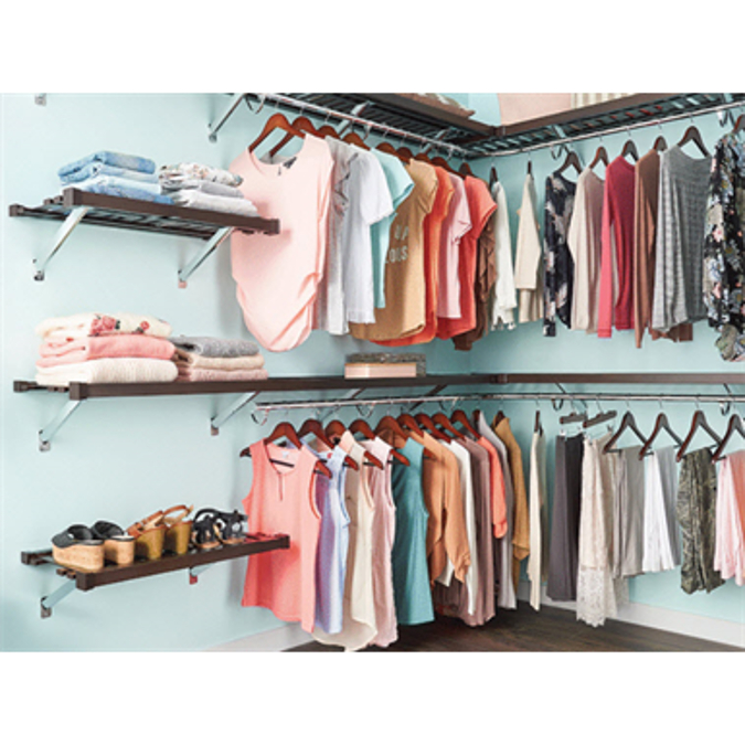 BIM objects - Free download! ExpressShelf™ Ventilated And Solid Wood ...