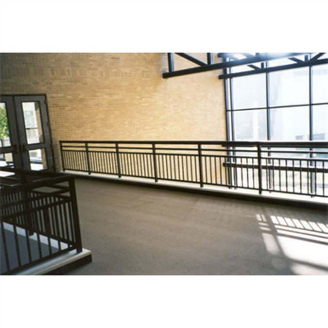 Об'єкти BIM – скачати безкоштовно! Aluminum Picket Railing, Picket ...