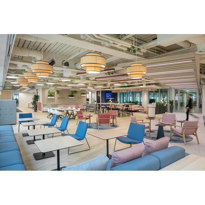 BIM objects - Free download! Swoosh Chairs | BIMobject