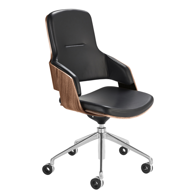 BIM objects - Free download! Assemble-Medium back chair | BIMobject