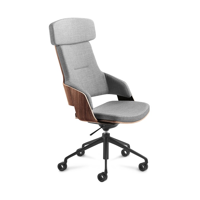 BIM objects - Free download! Assemble-High Back Chair | BIMobject