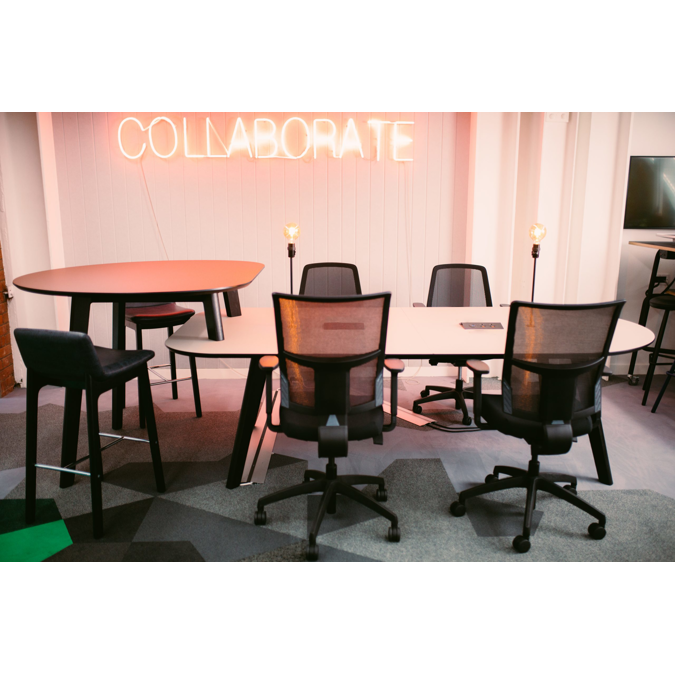 BIM objects - Free download! Co. Table – Dual Height | BIMobject