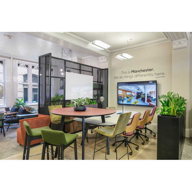 BIM objects - Free download! Co. Table – Dual Height | BIMobject