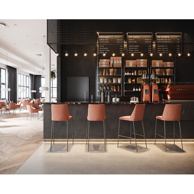BIM objects - Free download! Chic Bar Stools | BIMobject