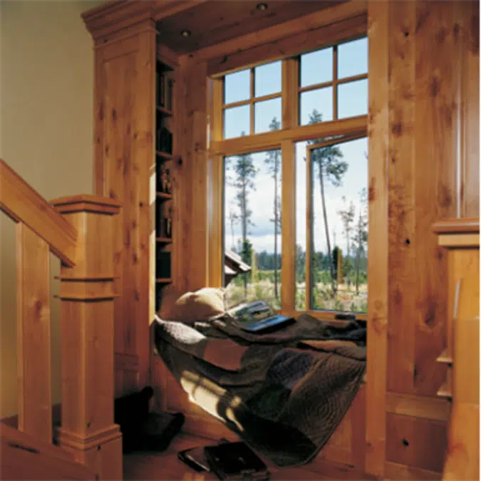 BIM objects - Free download! Custom Wood Clad-Wood Pocket Casement ...