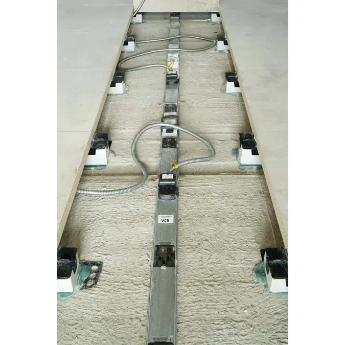 BIM objects - Free download! Powertrack Underfloor Power Distribution ...