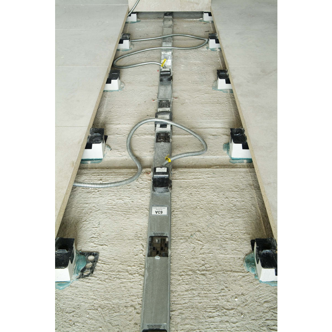 BIM objects - Free download! Powertrack Underfloor Power Distribution ...