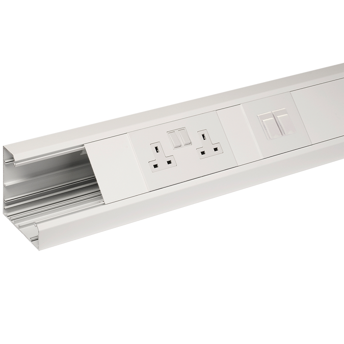 BIM objects - Free download! Bench Trunking Aluminium | BIMobject