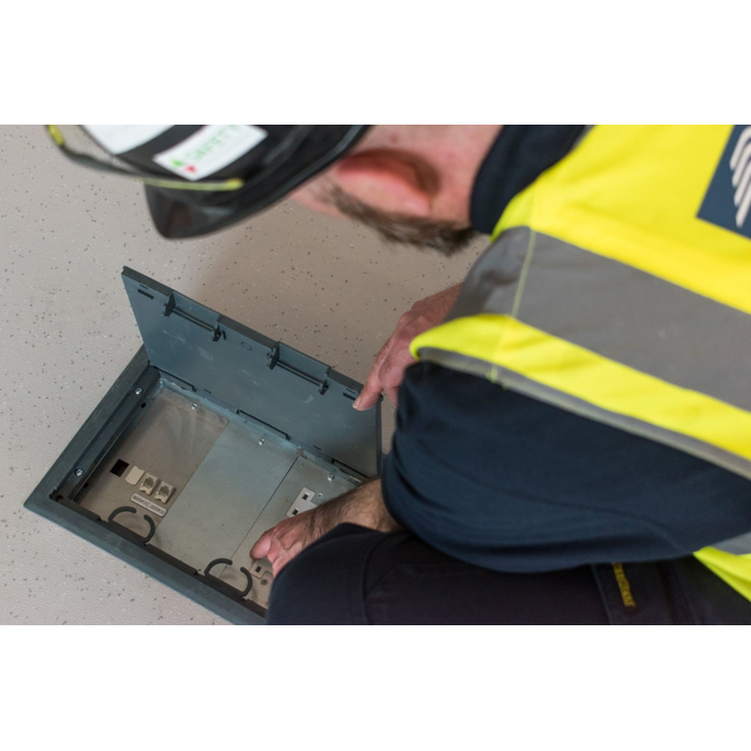 BIM objects - Free download! Raised Floor Box | BIMobject